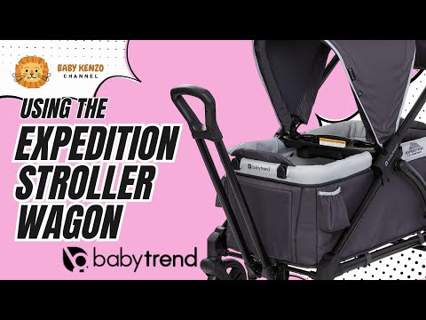 Instructions for use 👶 | Baby Trend Expedition Stroller Wagon!