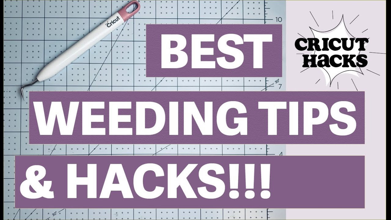 Best Weeding Hacks, Tips and Tricks for Adhesive Vinyl 💜