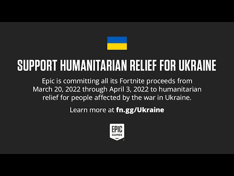 Fortnite is Supporting Ukraine ππππππππ