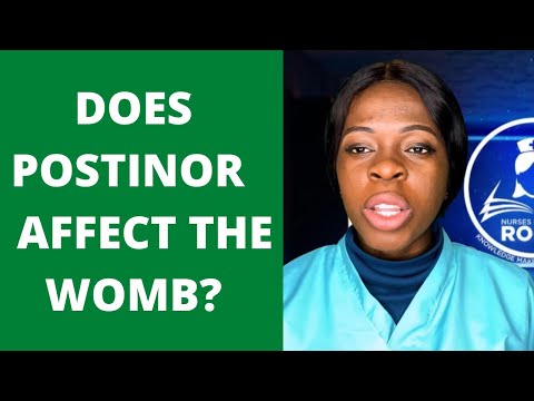 Does Postinor 2 affect the womb?/Does post pill affect fertility?/Does postinor affect fertility.