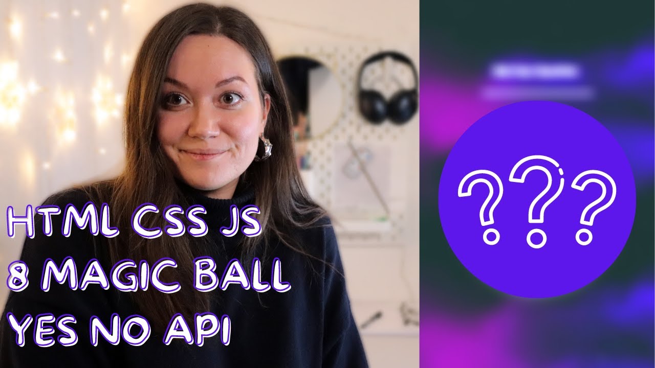 Build an api project using a YES NO API, FETCH, JAVASCRIPT ES6 || The Ultimate API Challenge #1