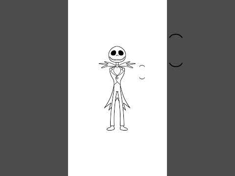 How to Draw Jack Skellington Coloring Pages Coloring Pages for Kids | ColoringPages WK | World Kids