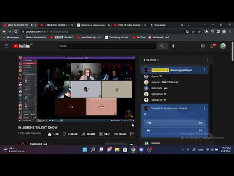 Fastest packing ive ever heard from packgod (Jidion talent show)