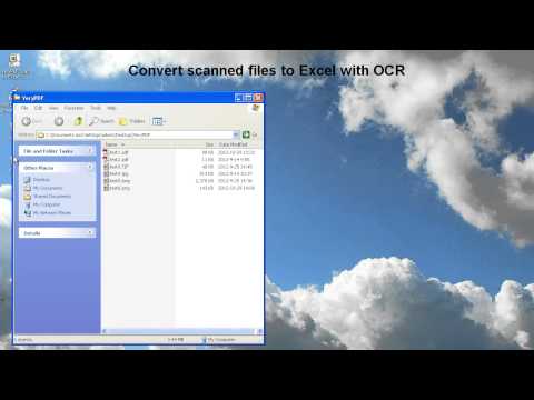 VeryPDF Scan to Excel OCR Converter