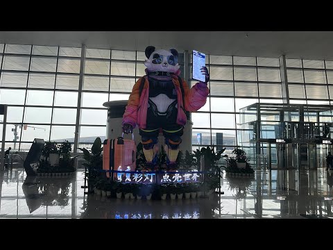 🎨 EXPLORING THE ART & CRAFTS OF CHENGDU TIANFU INTERNATIONAL AIRPORT – A Visual Masterpiece! ✈️