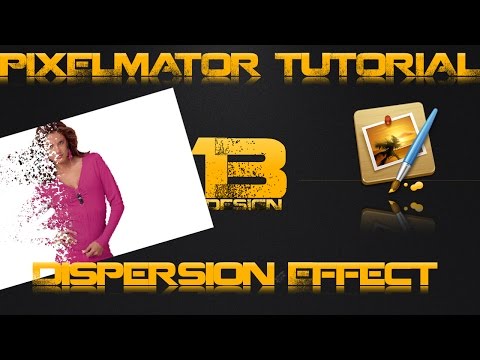 Pixelmator Tutorial / Dispersion Effect Video Lecture - Pixelmator ...