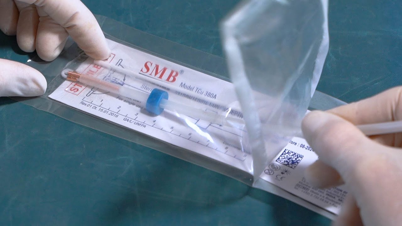 Loading a Copper IUD, Teaching Short (Health Workers), English - Family Planning Series