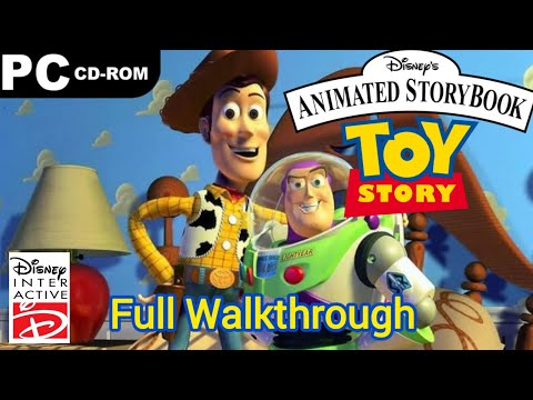 Disney's Animated Storybook: Toy Story (1995) (PC) Full Walkthrough