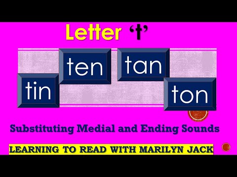 Words Beginning with 't' Part 1 (cvc and cvcc)