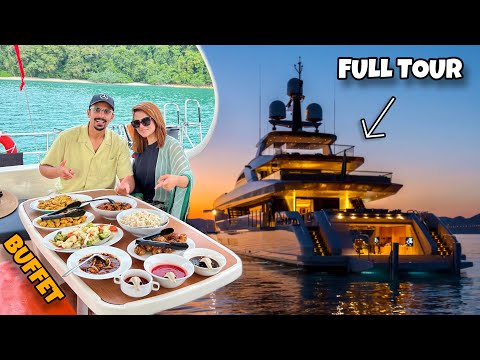 BUFFET in SUNSET YACHT CRUISE 😍 | Langkawi Malaysia 🇲🇾