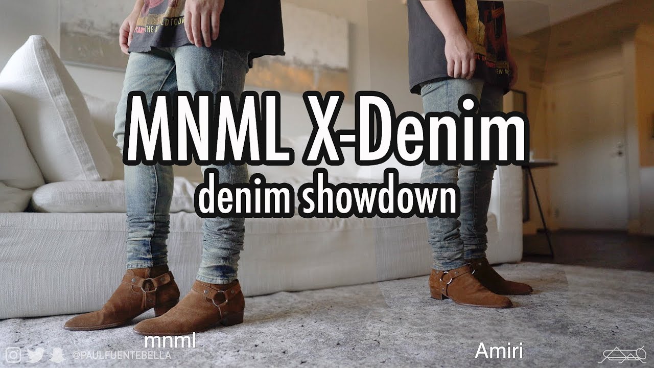 MNML.LA vs. your favorite designers (Rhude, Amiri, Saint Laurent and John Elliot)