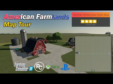 American Farmlands | Map Tour | Farming Simulator 22