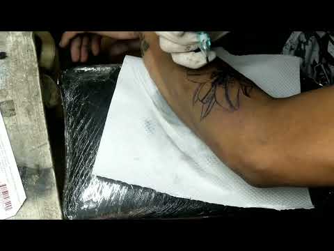 water lily tattoo