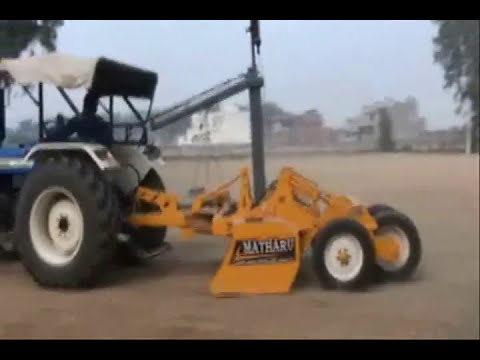 Matharu | Laser Guided Land Leveler | Model Mini Star | 93577-50573 #Laser #Leveler #Agriculture