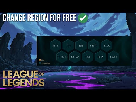 How to Change Region in League of Legends for Free (2024) WORKING