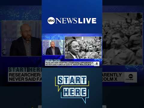 A famous Martin Luther King Jr. quote appearing to criticize Malcom X may not be what we thought.
