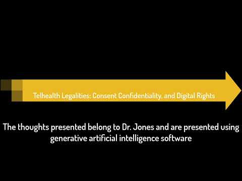 Informed Consent and Legal Compliance in Telemental Health | Dr. Michael Jones
