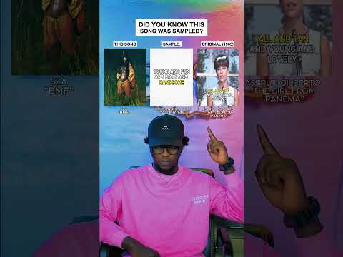 Did You Know This Song Was Sampled? SZA "BMF" #shorts #sza #music #trend #viralmusic #lana