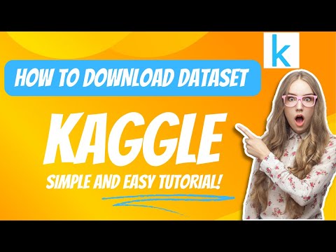 How to download dataset from KAGGLE | Simple Steps