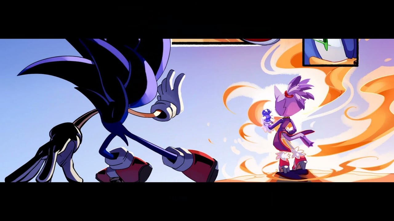 When Blaze First Met Sonic - Comic Dub