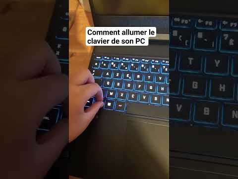 Comment allumer le clavier de son PC #tutorial #tuto #PC #pcgaming #commentallumersonclavier