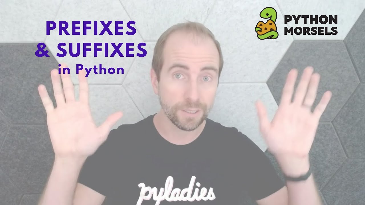 Checking for string prefixes and suffixes in Python