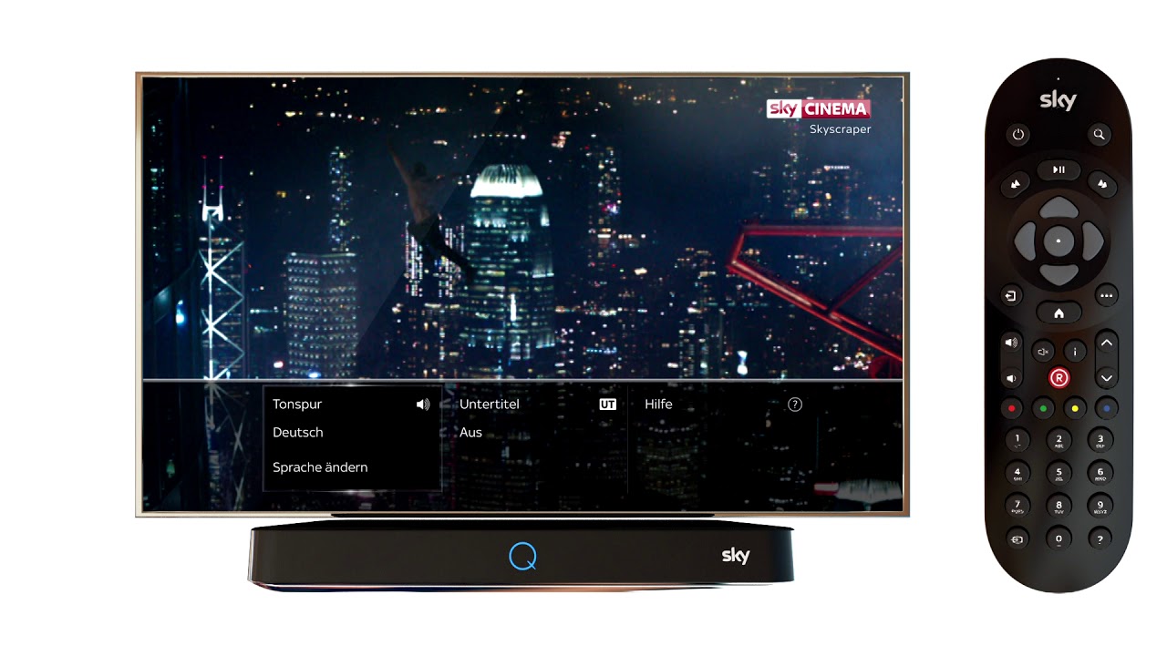 Sky Q Produkttutorial - Die Sky Q Fernbedienung
