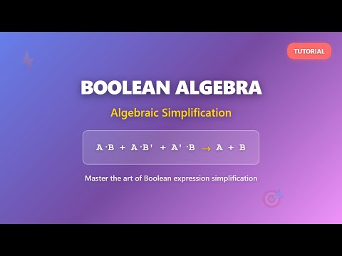Boolean Algebra Simplification: Laws, Theorems & Examples for Beginners
