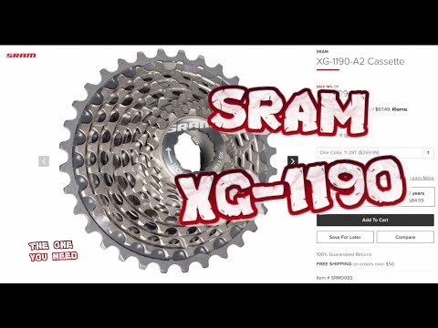 SRAM XG-1190 Cassette | The One you need!!!