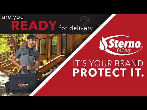 Introducing Sterno Delivery Premium Insulated Food Carriers