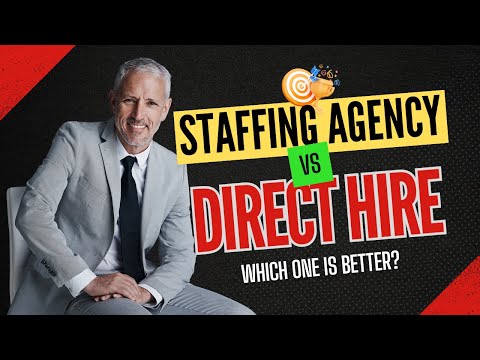 Staffing Agency vs. Direct Hire: Which One is Better? 🤔⚖️