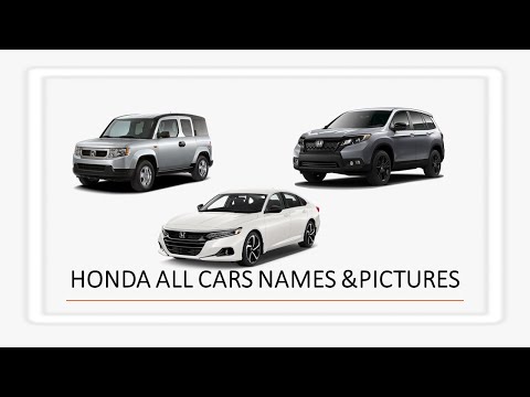 Honda All Car Names And Pictures