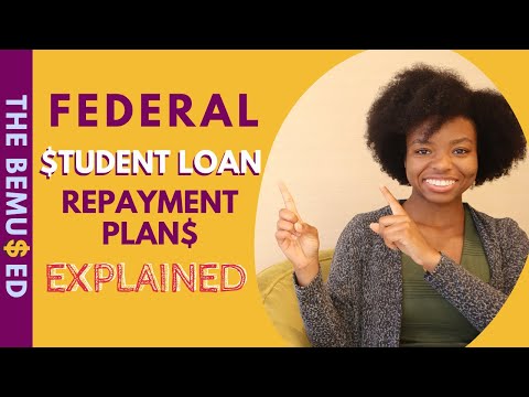 Payment Plans for Federal Student Loans