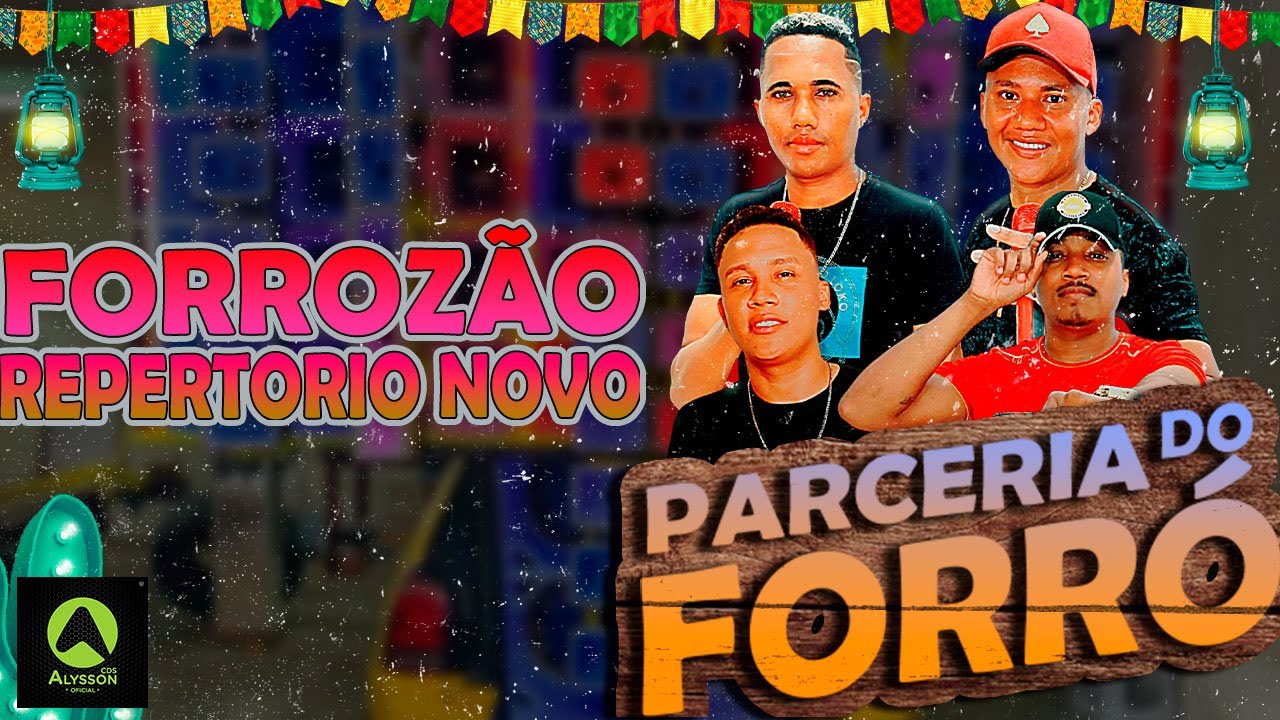 REPERTORIO NOVO FORROZÃO - PARCERIA DO FORRÓ - SOM DE PAREDÃO