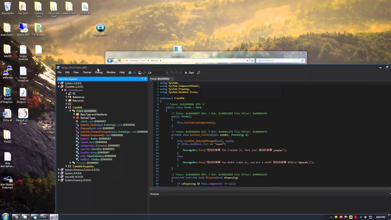 [Ep 2] .NET Reverse Engineering - The Essential Tools and Basic CrackMe