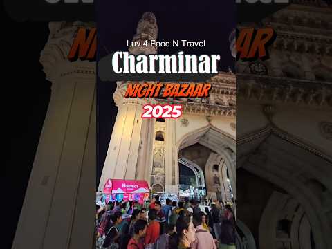 Ramadan Shopping at Charminar Night Bazaar #shorts #shortvideo #Hyderabad #charminar