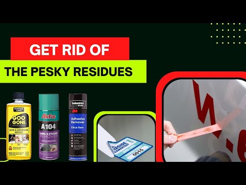 Best Adhesive Removers for Eliminating Tough Residues