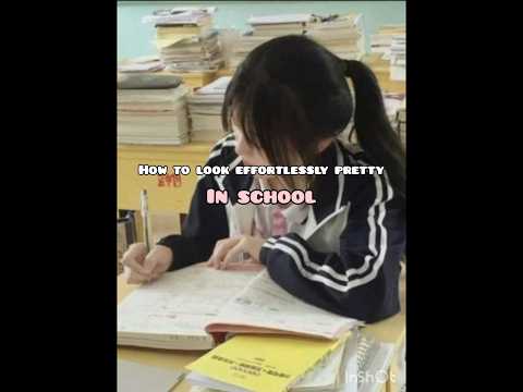 How to look effortlessly pretty in school #kpop #cover #spotify #kpopicon #kpopinspired