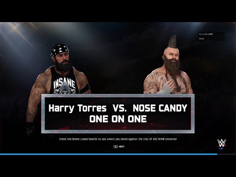 WWE 2K25 The Bigman Harry Torres vs Nose Candy