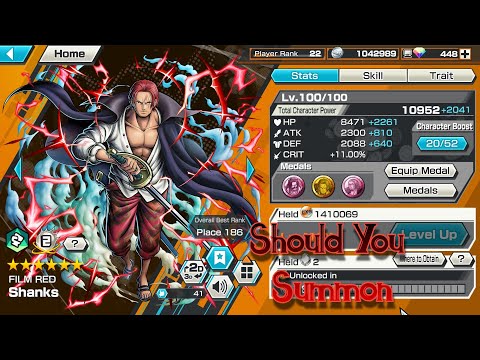 SHOULD YOU SUMMON?! | FILM RED SHANKS | One Piece Bounty Rush