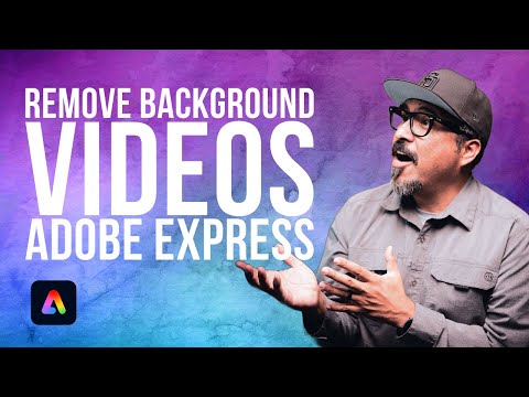 Master the art of removing background in videos with Adobe Express
