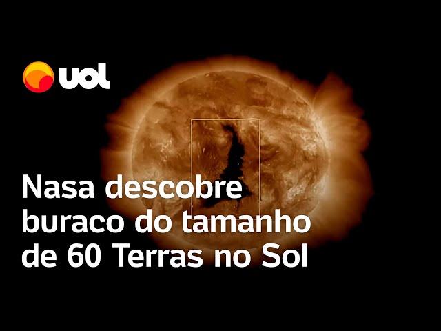 Buraco de 800 mil km surge no Sol; Veja efeitos do fenômeno