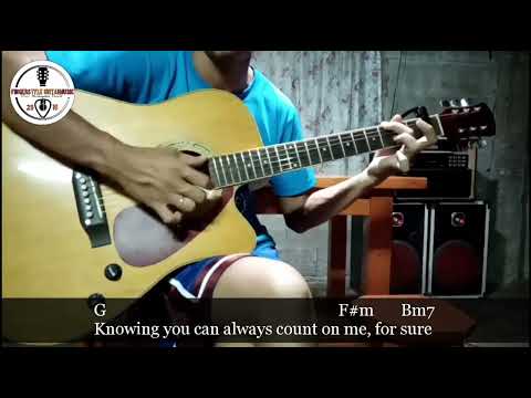 That's what friends are for by Dionne Warwick fingerstyle guitar | Lyrics and chords | Oliver Damot