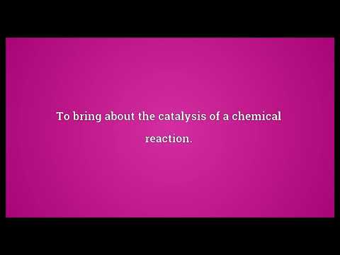 Catalyze Meaning
