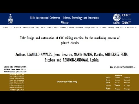 Design and automation of CNC milling machine for the machining process of printed circuits