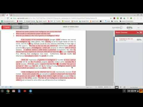 turnitin similarity reports Edited