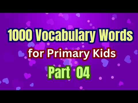 1000 Vocabulary Words for Primary Kids - Part 04 | Tiny Tutors TV – Easy English Learning for Kids!