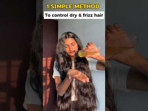 Easy method to control dry & frizz hair | ragavnaga #haircaretipsintamil #hair #homeremedyforhair