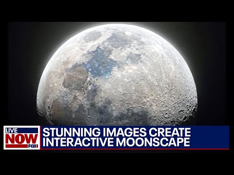 280,000 high-res photos used to develop interactive moonscape | LiveNOW from FOX