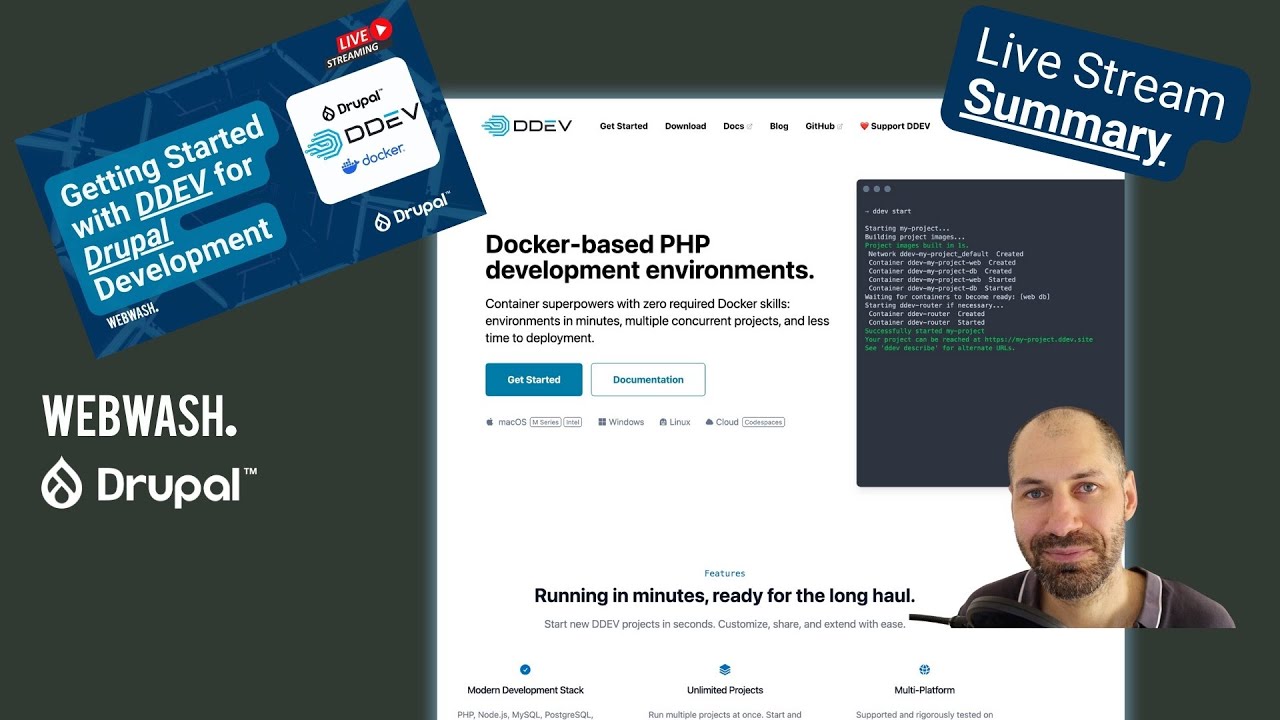 Summary: Getting Started with DDEV for Drupal Development
